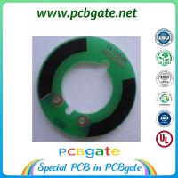 China Hybrid Carbon Oil PCB with Copper Traces and Carbon Ink Contacts for sale