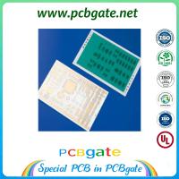 China 99.6% Al₂O₃ Alumina Ceramic Printed Circuit Board with Silver Ink Traces for sale