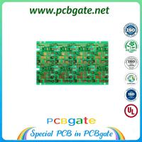 China 99.6% Al₂O₃ Alumina Ceramic Printed Circuit Board with Silver Ink Traces for sale