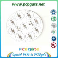 China Multi-COB Round LED Aluminum PCB (MCPCB), High Thermal High-Power Spotlight/Ceiling Light Source Circuit Board for sale