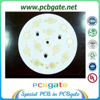 China Multi-COB Round LED Aluminum PCB (MCPCB), High Thermal High-Power Spotlight/Ceiling Light Source Circuit Board for sale