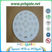 China 24-LED Round High-Power LED Aluminum PCB (MCPCB), High Thermal Conductivity Ceiling/High-Bay Light Source Circuit Board for sale