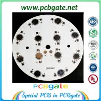 China 10/12-LED Round High-Power LED Aluminum PCB (MCPCB), High Thermal Conductivity Spotlight/Ceiling Light Source Circuit Board for sale
