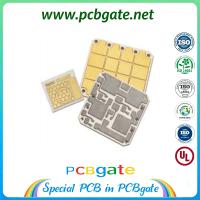 China Laser‑Machined Ceramic PCB with Precision Micro‑Vias for sale