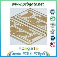 China High Voltage Insulation Alumina Ceramic Substrate PCB for sale