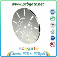China Round LED Aluminum PCB Back Plate, High Thermal Conductivity Aluminum MCPCB Base for High-Power Lighting for sale