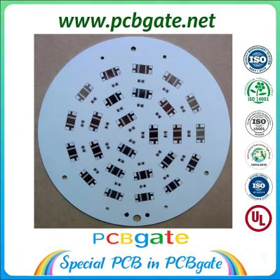 China 20-LED Round High-Power LED Aluminum PCB (MCPCB), High Thermal Conductivity Ceiling/Downlight Light Source Circuit Board for sale