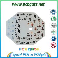 China Custom Shape LED Aluminum PCB (MCPCB), High Thermal Conductivity Board for Octagonal/Oval/Round Non-Standard Lighting for sale