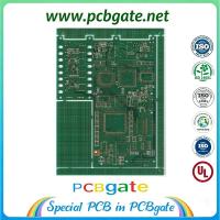 China Immersion Gold FR-4 Rogers RO4003/4350 Hybrid PCB for RF Circuits for sale