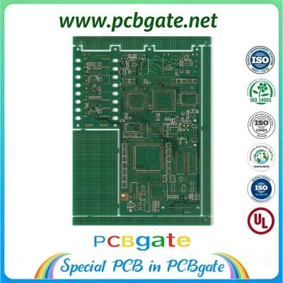 China Immersion Gold FR-4 Rogers RO4003/4350 Hybrid PCB for RF Circuits for sale
