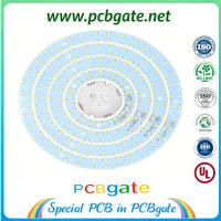 China Multi-Loop / Ring Style Round LED Aluminum PCB Module Series (MCPCB), High Thermal Conductivity Boards for Ceiling Lights/High-Bay Lights for sale