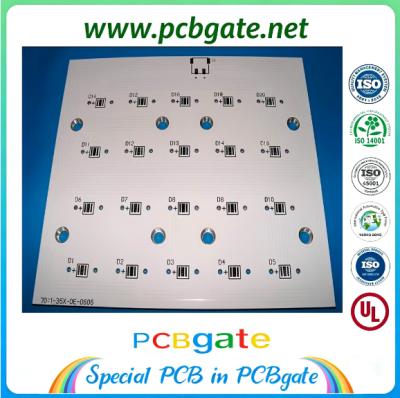 China Custom Multi-Channel High-Power LED Aluminum PCB Module (MCPCB / IMS), High Thermal Conductivity Insulated Metal Substrate Board for Industrial/Stage Lighting for sale
