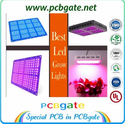 China Full-Spectrum LED Grow Light Aluminum PCB with High Thermal Dissipation and Uniform Illumination for Plant Growth for sale