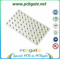 China Matrix Panelized LED Aluminum PCB (MCPCB) with High Thermal Conductivity and Standard Individual Layout for Downlights & Spotlights for sale