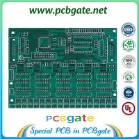 China Customized 94v0 Green solder mask fr4 printed circuit board for Home Appliances for sale