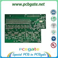 China HASL 2 Layers PCB FR4 PCB Plate with Minimum Hole Diameter 0.1mm for Car Alarms for sale