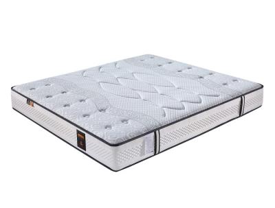 China White Comfort Pocket Mattress With Latex Memory Foam For Ultimate Comfort Support for sale