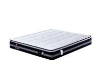 China Cooling Ice Silk Fabric Ergonomic Pocket Spring Mattress With Latex For Better Sleep Support for sale