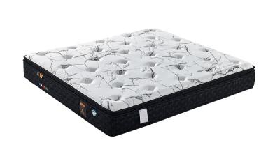 China Cooling Ice Silk Mattress With Independent Pocket Springs Mattress 3D Airflow Design for sale