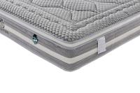 China Graphene Fabric Luxury Pocket Mattress With Latex Foam For Cool Supportive Sleep for sale