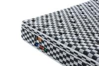 China Latex Infused Pocket Spring Mattress Micro Coil Mattress Pressure Relief Quiet Sleep for sale