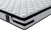 China Individually Wrapped Pocket Spring Mattress With Violet High Resilience Foam Tencel Fabric for sale