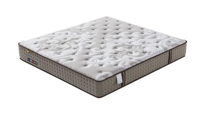 China Individually Wrapped Pocket Spring Mattress With Latex Bio Based Blue Support Pad for sale