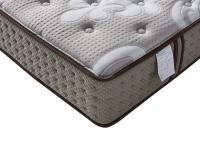 China Individually Wrapped Pocket Spring Mattress With Latex Bio Based Blue Support Pad for sale