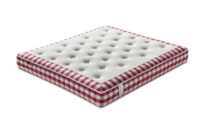 China Artisan Hand Tufted Mattress Pocket Spring Support Natural Horse Hair Filling for sale