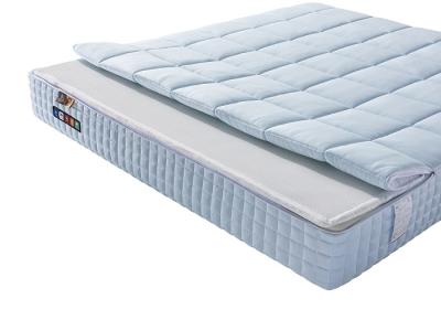 China Heat Dissipating Removable Mattress Ice Silk Surface Independent Pocket Coils for sale