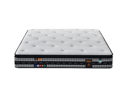 China Premium Pocket Spring Hotel Bed Mattress Motion Isolation Hospitality Guest Rooms for sale