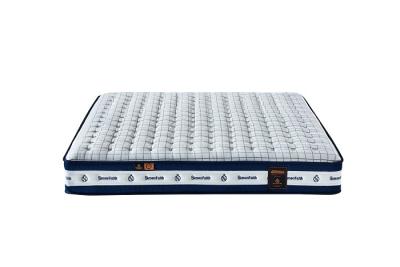 China Cooling Pocket Spring Hotel Bed Mattress Breathable Fabric  Prevent Overheating At Night for sale
