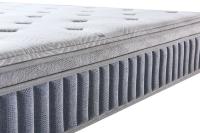China Quiet Pocket Spring Hotel Bed Mattress  Noiseless Coils For Undisturbed Guest Sleep for sale