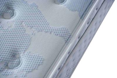 China Natural Latex Pocket Spring Hotel Bed Mattress Eco Friendly Choice Green Hotel Projects for sale
