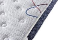 China Solid Latex Mattress No Coils  Elastic Cushioning Hypoallergenic Family Bed for sale