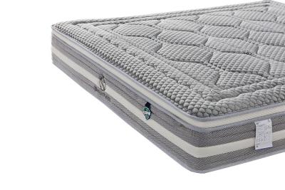 China Graphene Cooling Fabric Hybrid Mattress With Premium Latex Pocket Coil For Balanced for sale