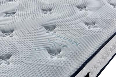 China Firm Ventilated Bonnell Coil Mattress with Aerobic Cotton Filling for Premium Stable Support for sale