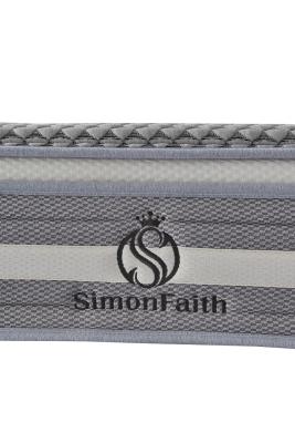 China Graphene Fabric Luxury Pocket Mattress With Latex Foam For Cool Supportive Sleep for sale
