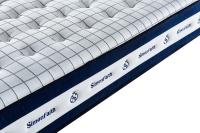 China Europe Luxury Handcrafted Individual Pocket Spring Mattress With Natural Wool Cotton Cover for sale
