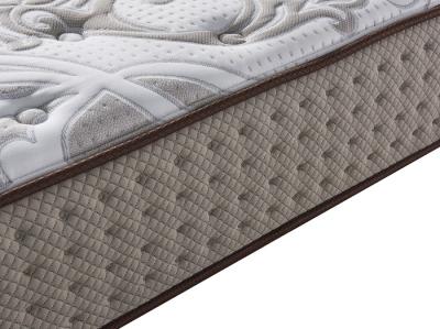 China Individually Encased Pocket Coil Mattress Featuring Bio Content Latex Blue Support Pad for sale