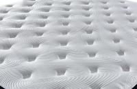 China Premium Hybrid Mattress with Individually Wrapped Pocket Coils Latex Layer  Ice Silk Cover for sale