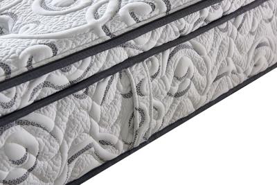 China Latex  Violet HR Foam Pocket Spring Mattress Premium Coil for All Night Body Support for sale