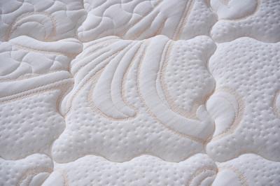 China 7 Inch Pocket Natural Spring Mattress with Latex Wave Foam Targeted Pressure Relief  Spinal Support for sale