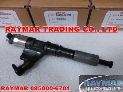 China DENSO common rail injector 095000-6701,095000-6700 for HOWO VG1540080017A for sale