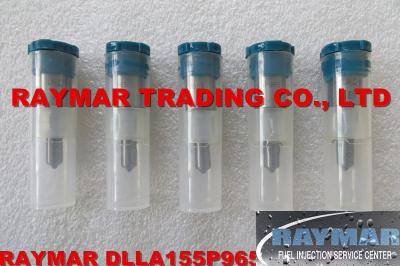 China DENSO common rail fuel nozzle DLLA155P965 with black needle for sale