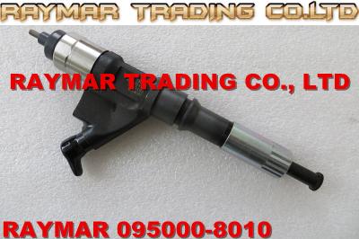 China DENSO common rail injector 095000-8010, 095000-8011 for HOWO A7 VG1246080051 for sale