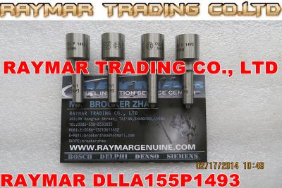 China BOSCH Common rail injector nozzle DLLA155P1493 0433171921 for 0445110250 for sale