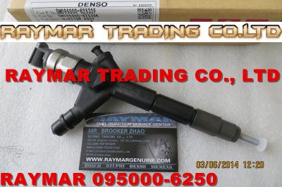 China DENSO common rail injector 095000-6250 for NISSAN Navara 16600-EB70D for sale