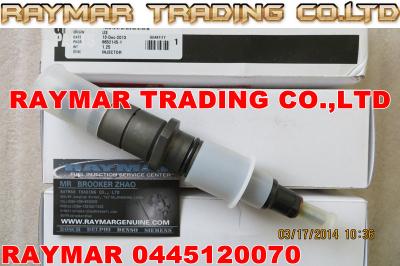 China BOSCH Common rail injector 0445120070 0445120241 for Cummins 3976631,4930485, 5263304 for sale