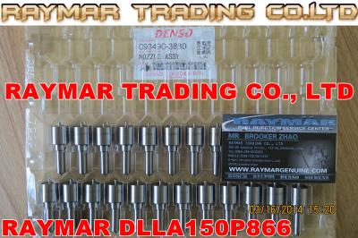 China DENSO common rail fuel nozzle DLLA150P866 for 095000-5550, 33800-45700 for sale